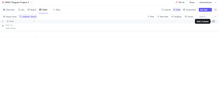 How to Create and Use a SIPOC Diagram | ClickUp