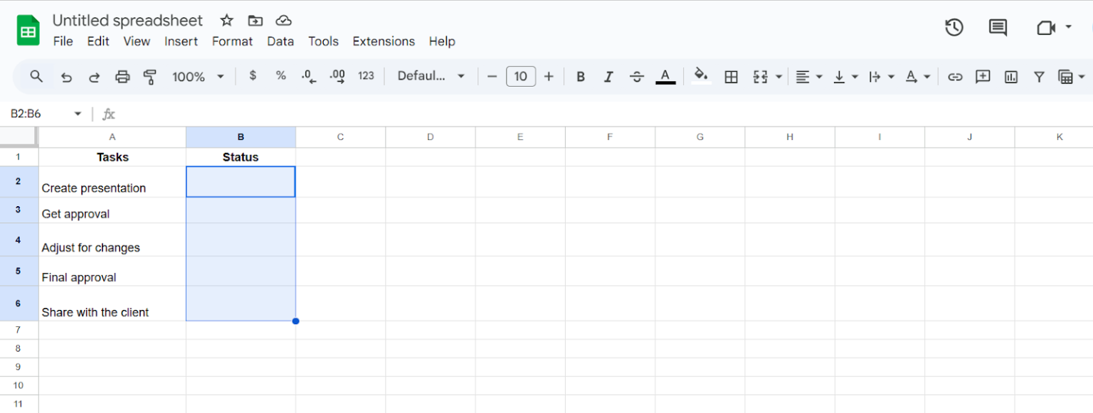 How to Insert a Checkbox in Google Sheets | ClickUp