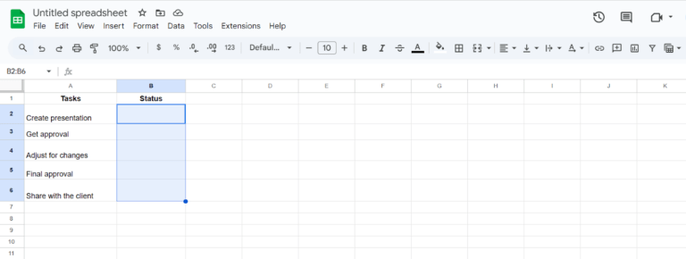 How to Insert a Checkbox in Google Sheets | ClickUp