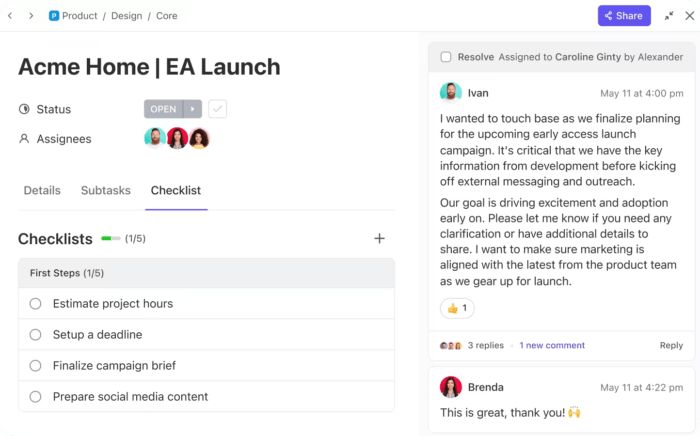 How to Insert a Checkbox in Google Sheets | ClickUp