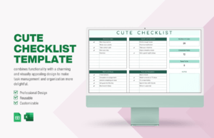 10 Free Cute Checklist Templates to Stay Organized | ClickUp