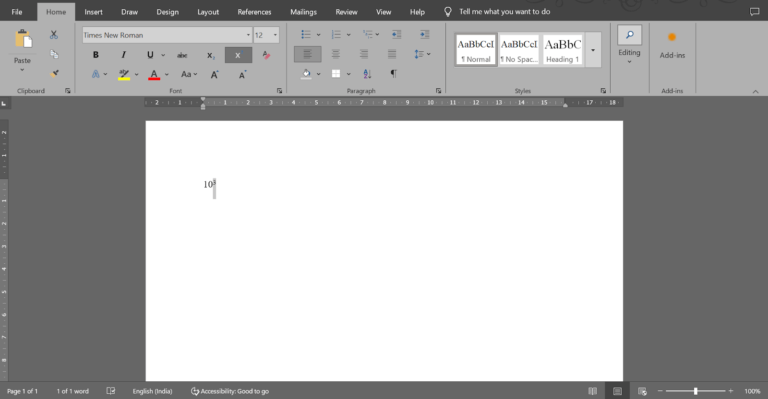 How to Add a Superscript or Subscript in Word | ClickUp