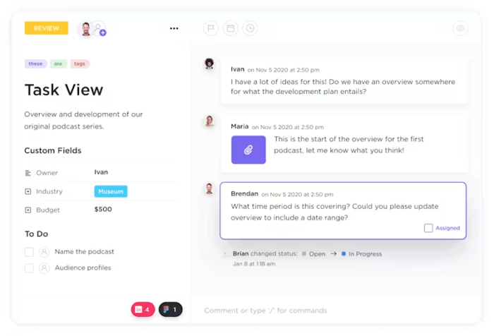 How to Share and Send a Screen Recording | ClickUp
