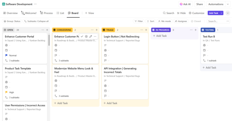 18 Best Software Development Tools in 2025 I ClickUp