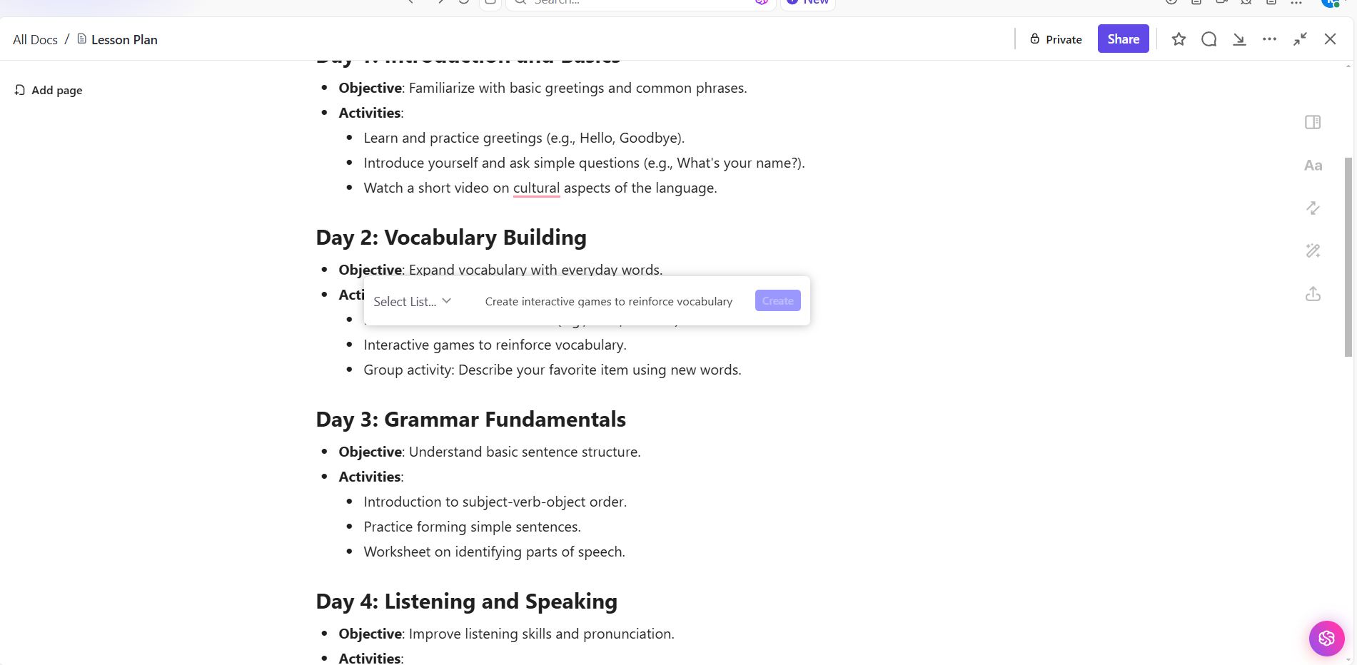 Top 11 AI Tools for Lesson Planning in 2025 | ClickUp