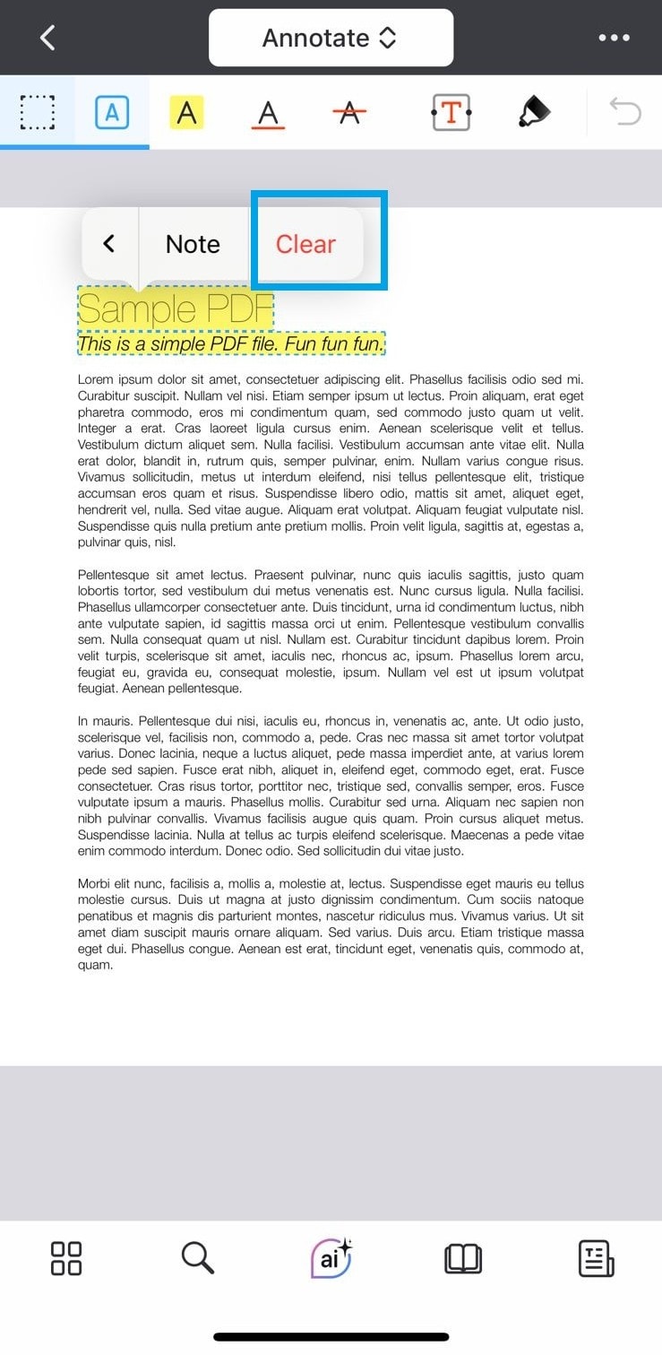 How to Remove Highlight in a PDF Quickly and Easily | ClickUp