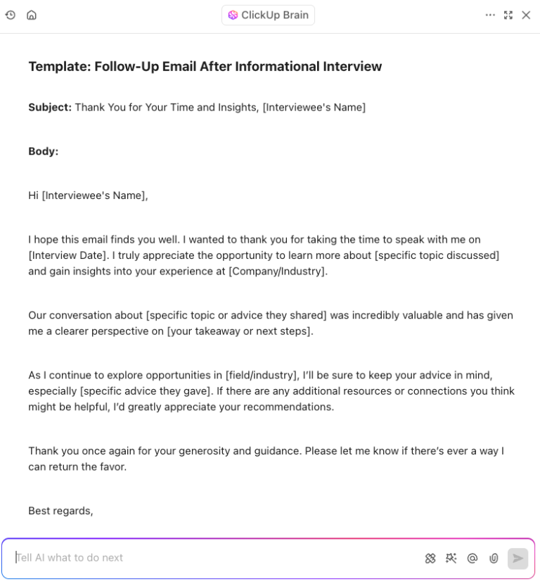 How to Write Follow Up Email After a Meeting (+Examples)