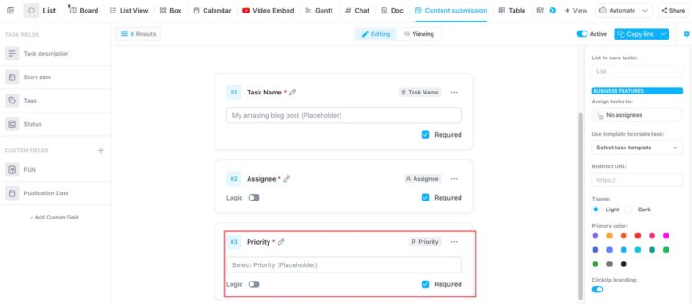 How to Use Forms in ClickUp to Streamline Data Collection