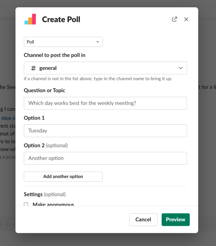 How to Create a Poll in Slack? | ClickUp