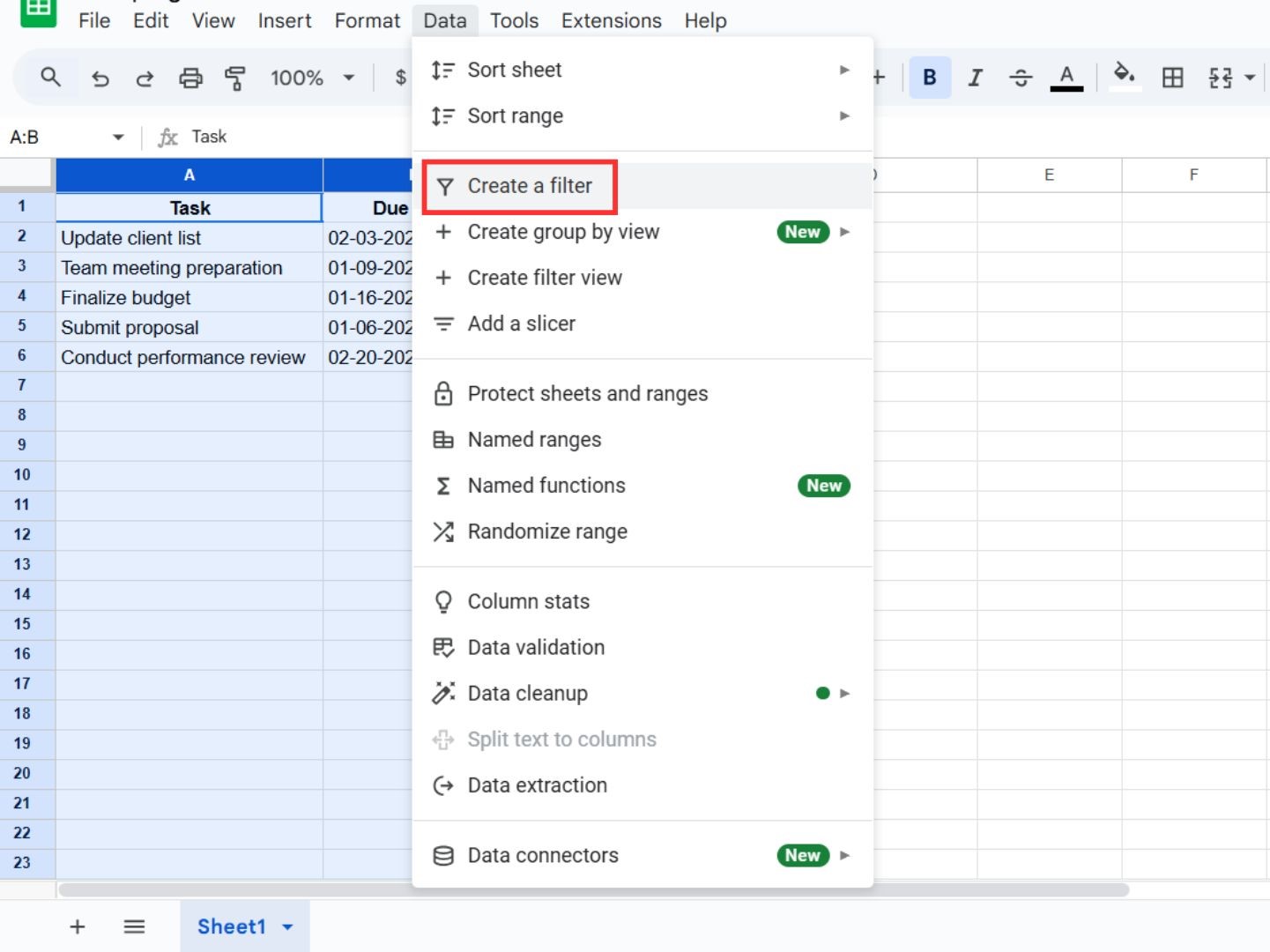 How to Organize Due Dates in Google Sheets Effectively | ClickUp