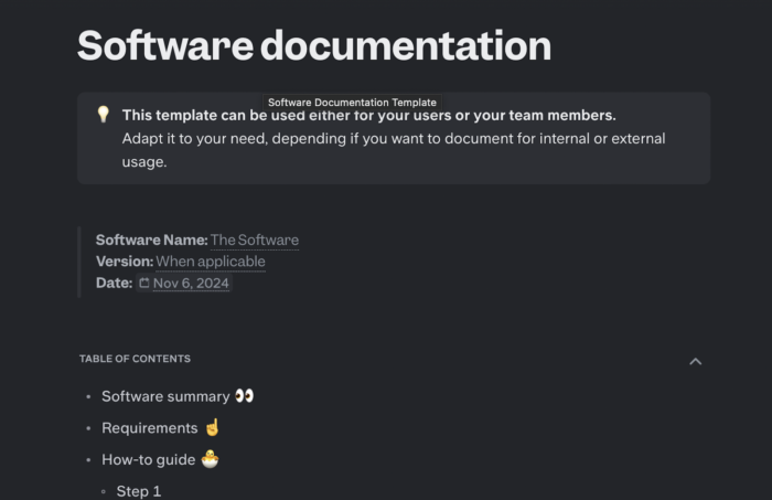 11 Free Code Documentation Templates | ClickUp