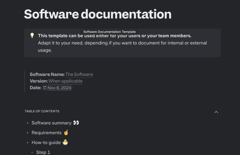 11 Free Code Documentation Templates | ClickUp