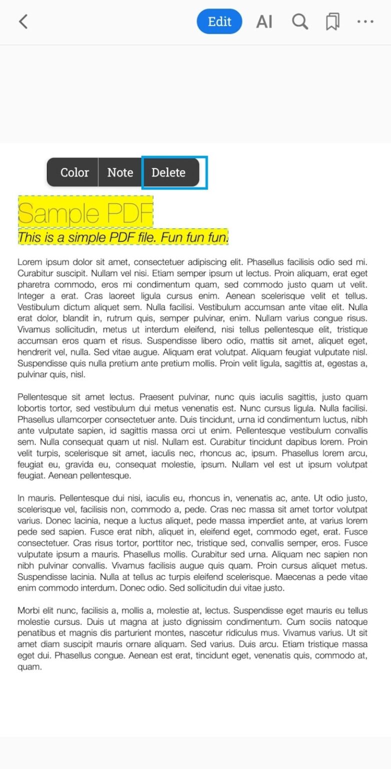 How to Remove Highlight in a PDF Quickly and Easily | ClickUp