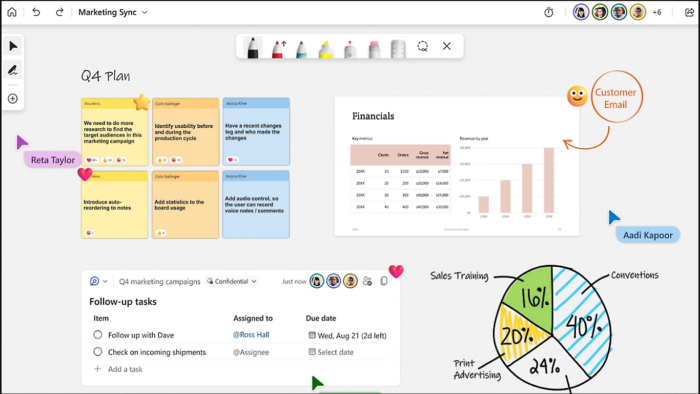How to Use Whiteboards in Microsoft Teams | ClickUp