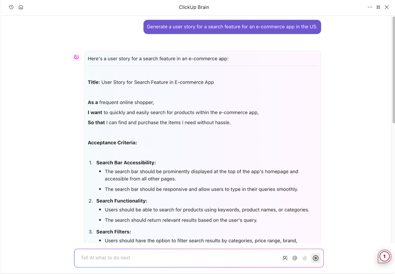 Top 11 AI User Story Generators | ClickUp