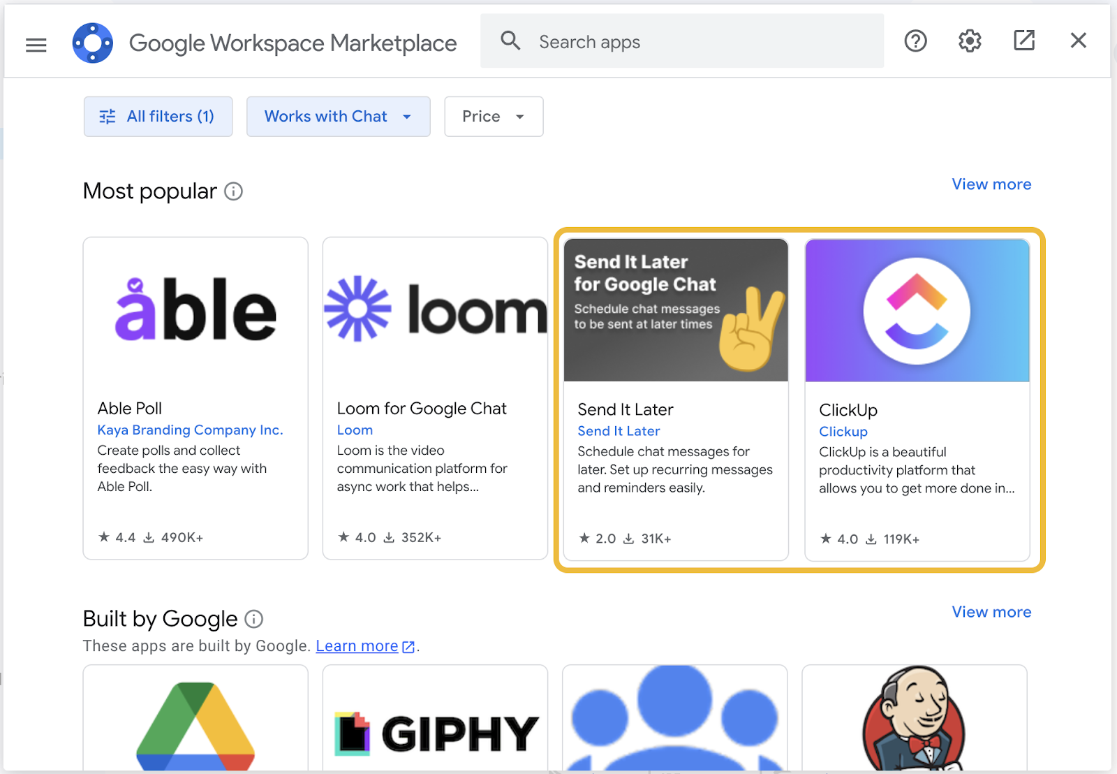 How to Schedule Messages on Google Chat | ClickUp