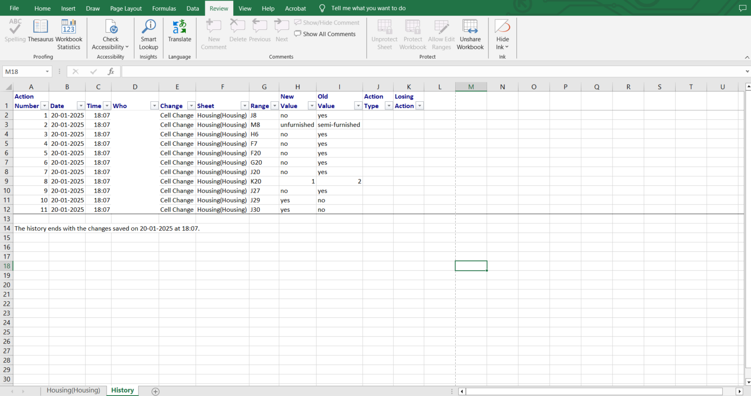 Cara Melacak Perubahan di Excel untuk Manajemen Data yang Akurat