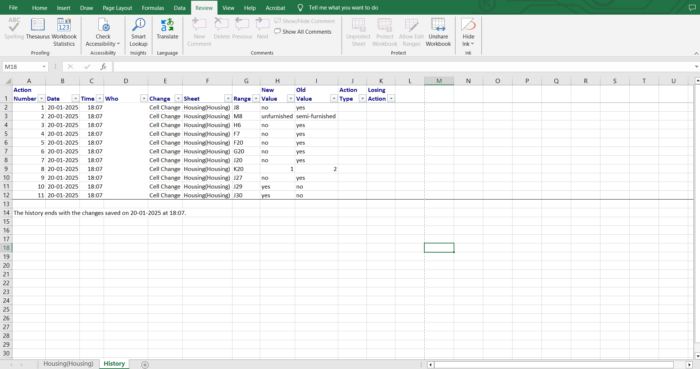 How to Track Changes in Excel for Accurate Data Management