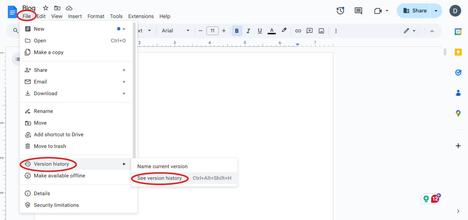 How to See Edit History in Google Docs Easily | ClickUp