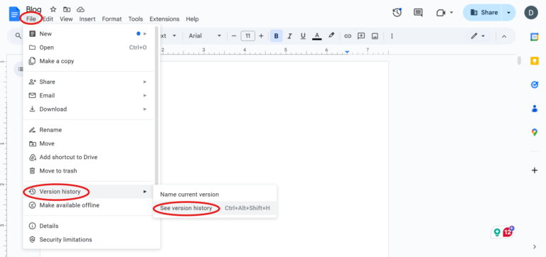 How to See Edit History in Google Docs Easily | ClickUp