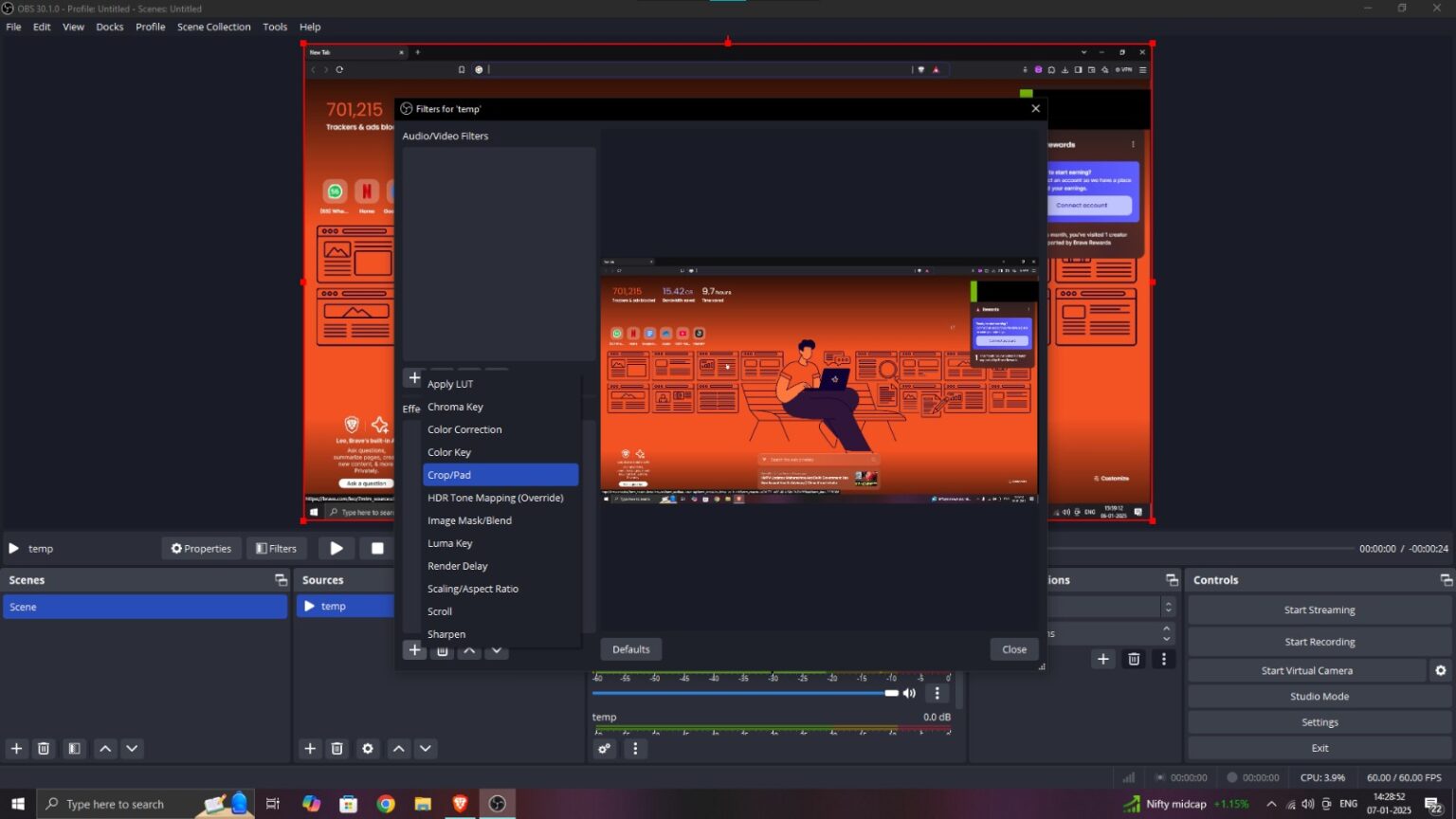 How to Crop a Screen Recording for Better Video Quality?