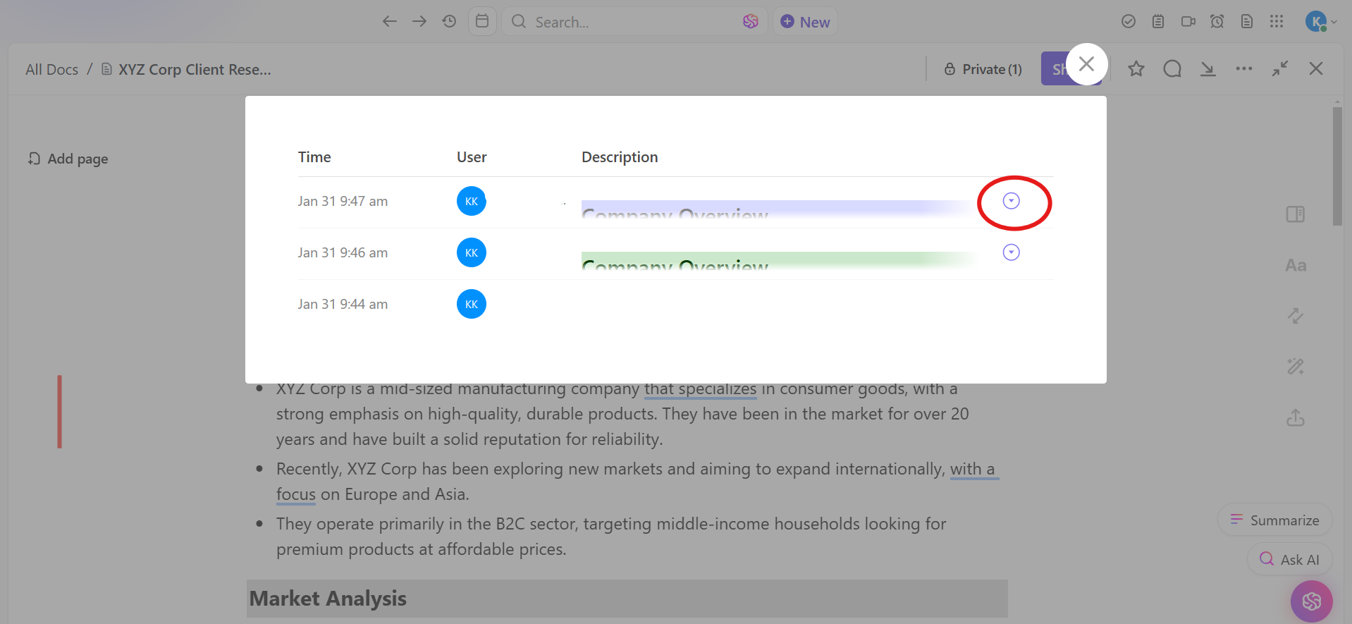 Cómo ver fácilmente el historial de ediciones en Documentos de Google
