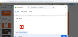 Como adicionar áudio ao Google Slides para apresentações envolventes