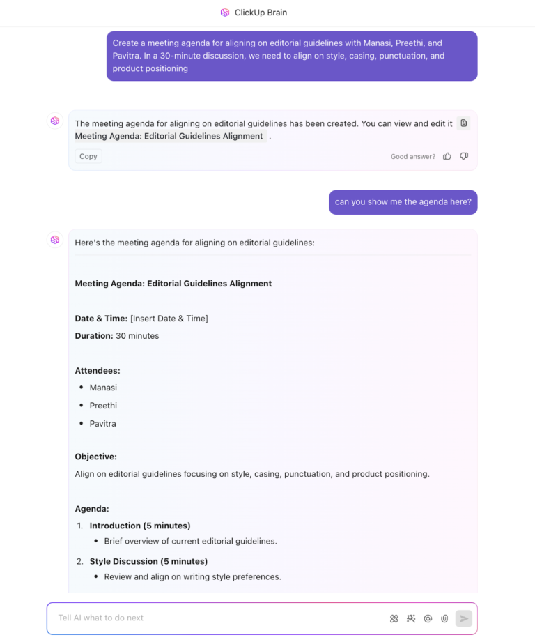 How to Write a Meeting Agenda (4 Examples, 16 Templates & Tips)