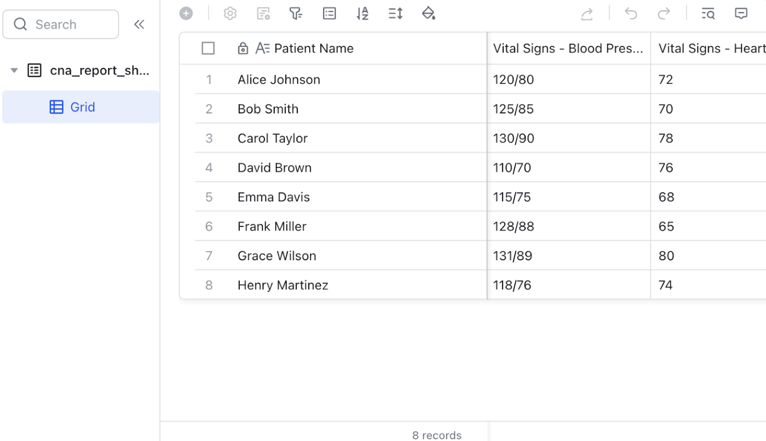 Free CNA Report Sheet Templates For Patient Care Documentation