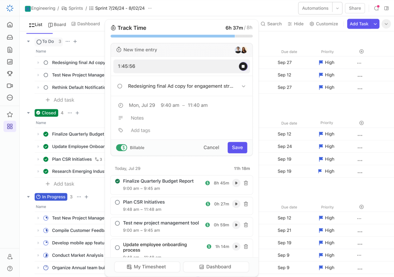 15 Best Construction Scheduling Software in 2025 | ClickUp