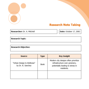 15 Free Note Taking Templates for Better Organization