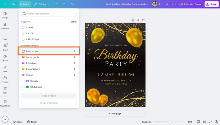 How to Change Page Orientation in Canva | ClickUp