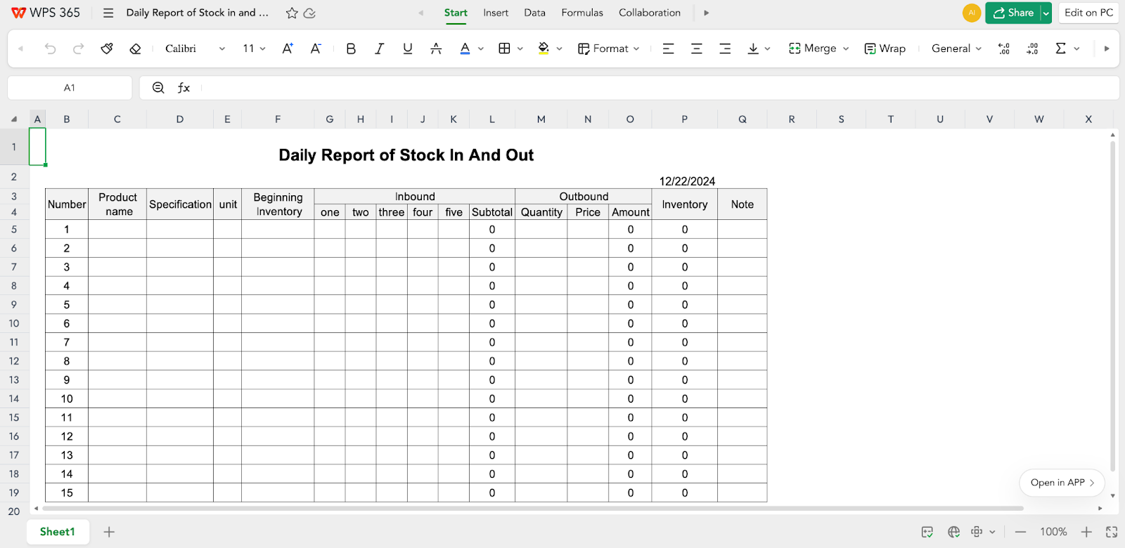 Free Daily Report Templates in Excel for Progress Tracking