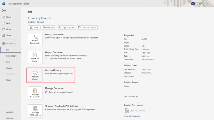 How to Manage Microsoft Word Version Control Efficiently | ClickUp