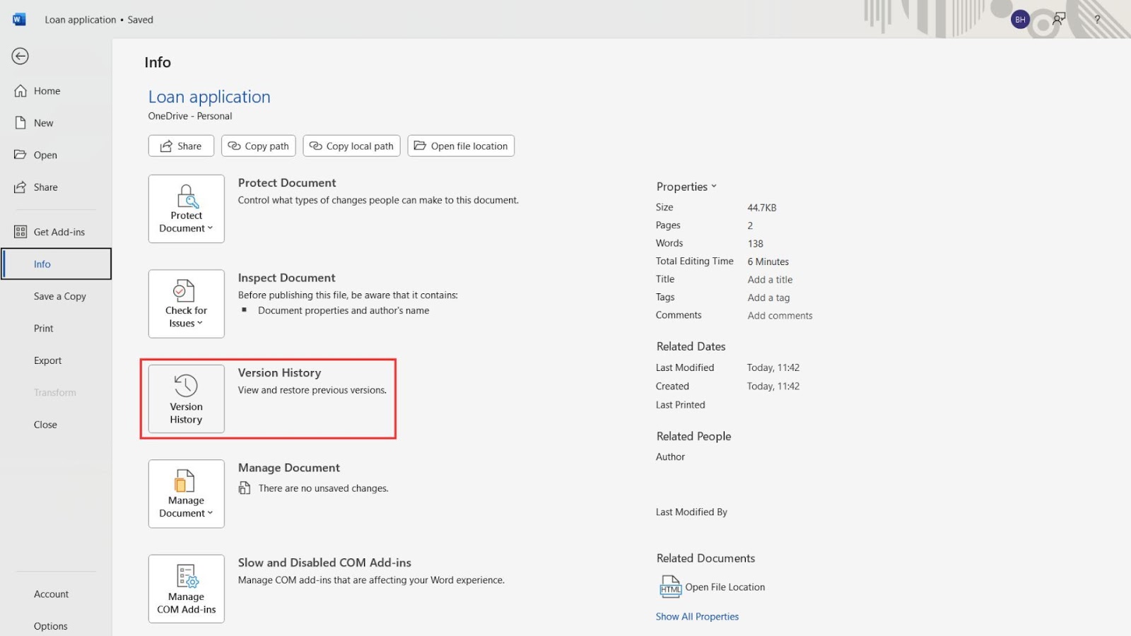 How to Manage Microsoft Word Version Control Efficiently | ClickUp
