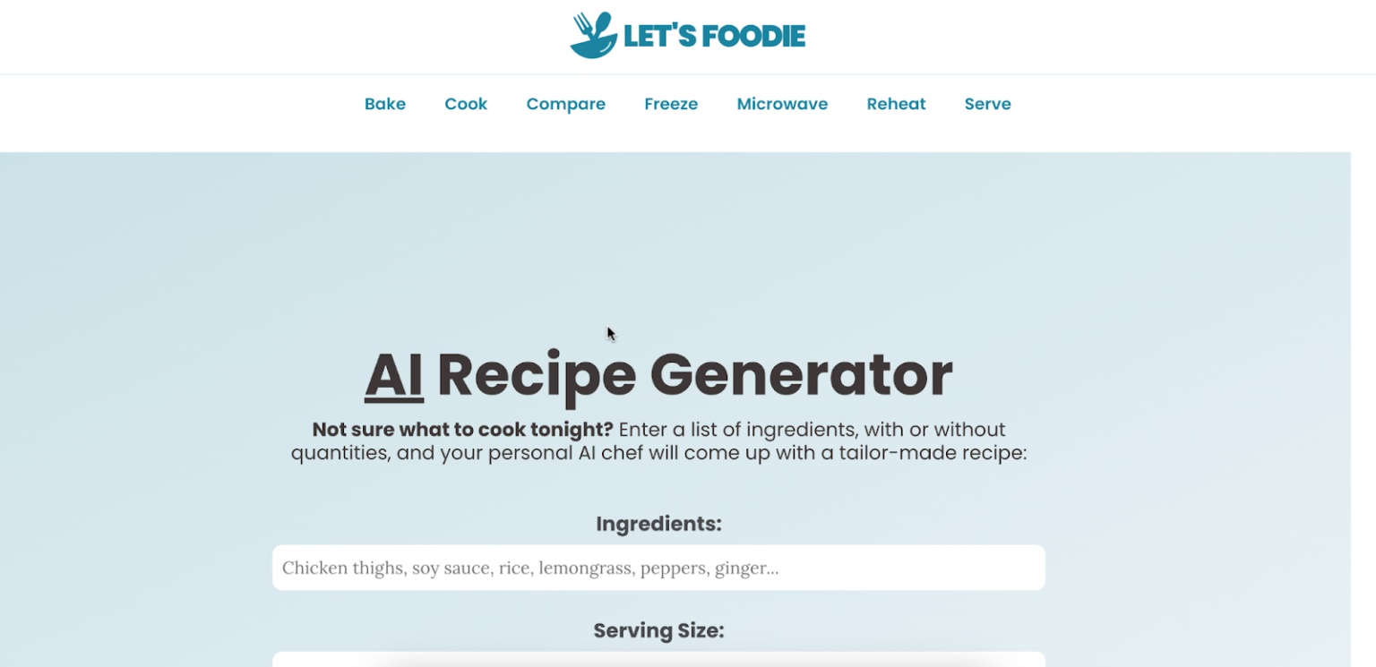 los 11 mejores generadores de recetas con IA en 2025