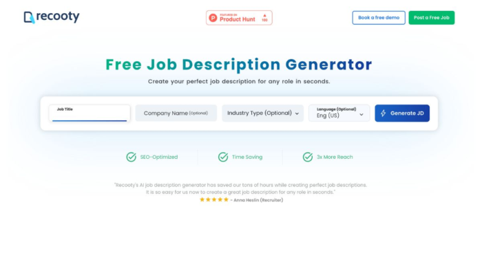 Top 10 AI Job Description Generators for 2025 | ClickUp