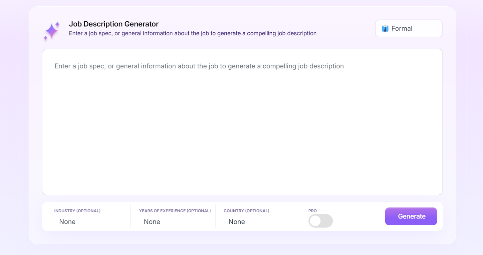 Top 10 AI Job Description Generators for 2025 | ClickUp