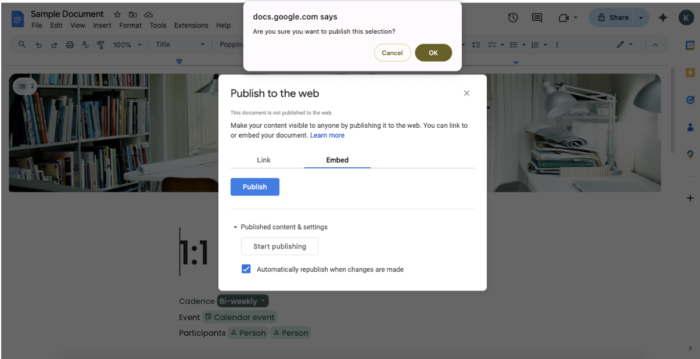 How to Easily Embed a Google Doc on Any Website or Platform