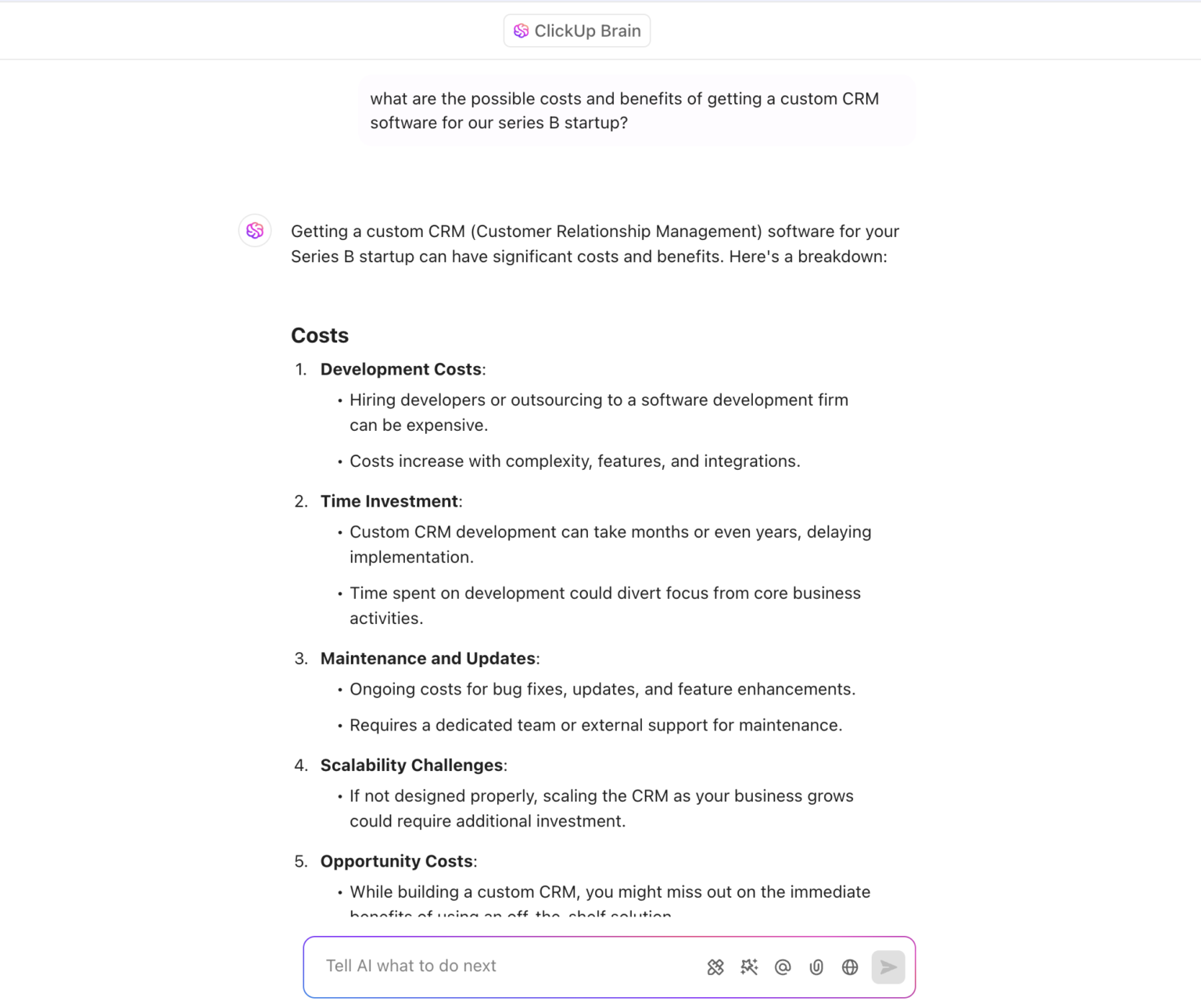 10 Free Cost-Benefit Analysis Templates in Excel & ClickUp