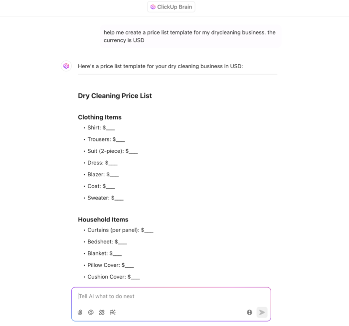 10 Free Price List & Sheet Templates in Google Docs & Word
