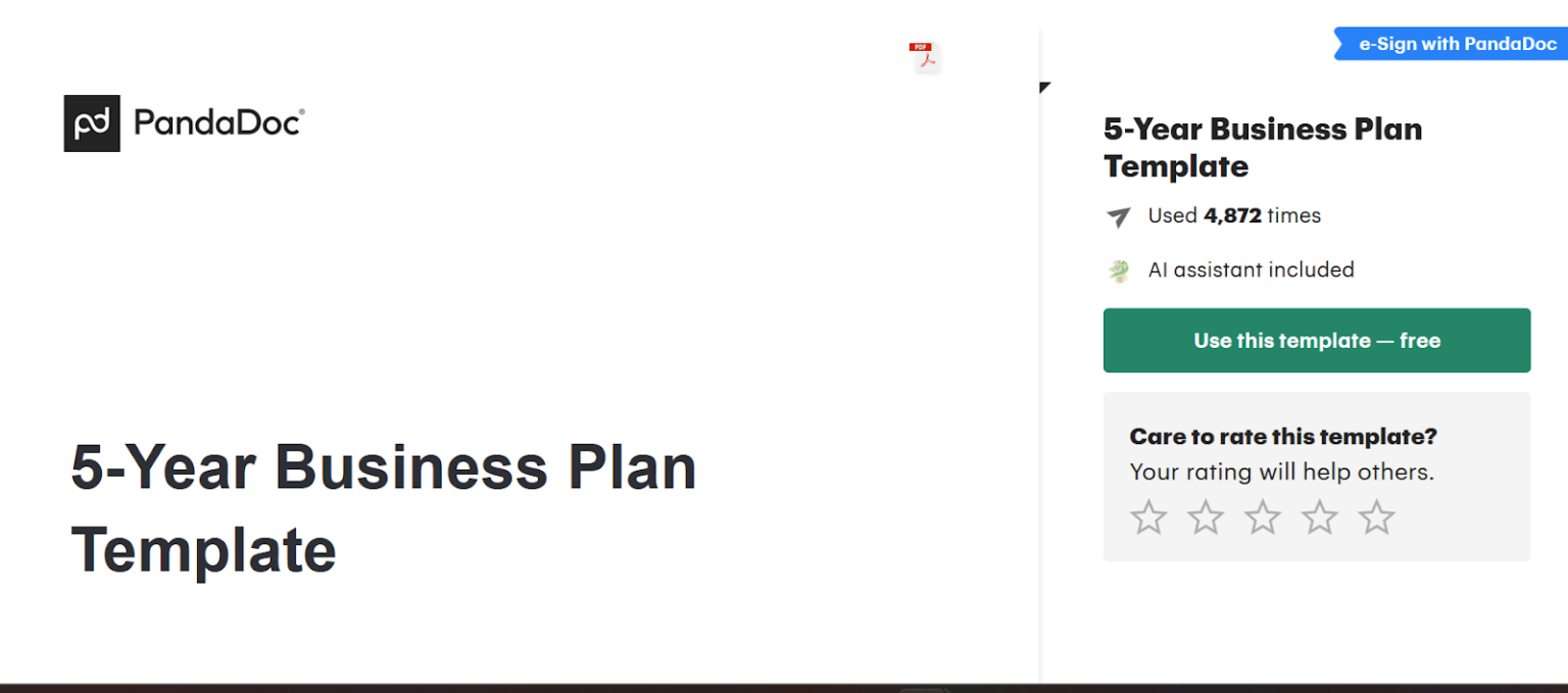 Free 5-Year Plan Templates to Set Clear Goals for the Future