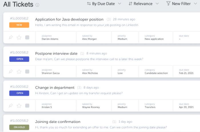 11 Best HR Ticketing Systems for Employee Request Management