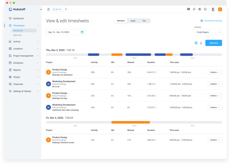 Top 11 Time Tracking Software with Screenshots in 2026