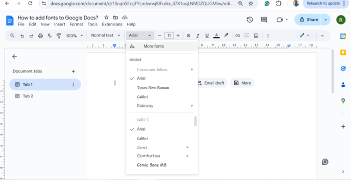 How to Add Custom Fonts to Google Docs | ClickUp