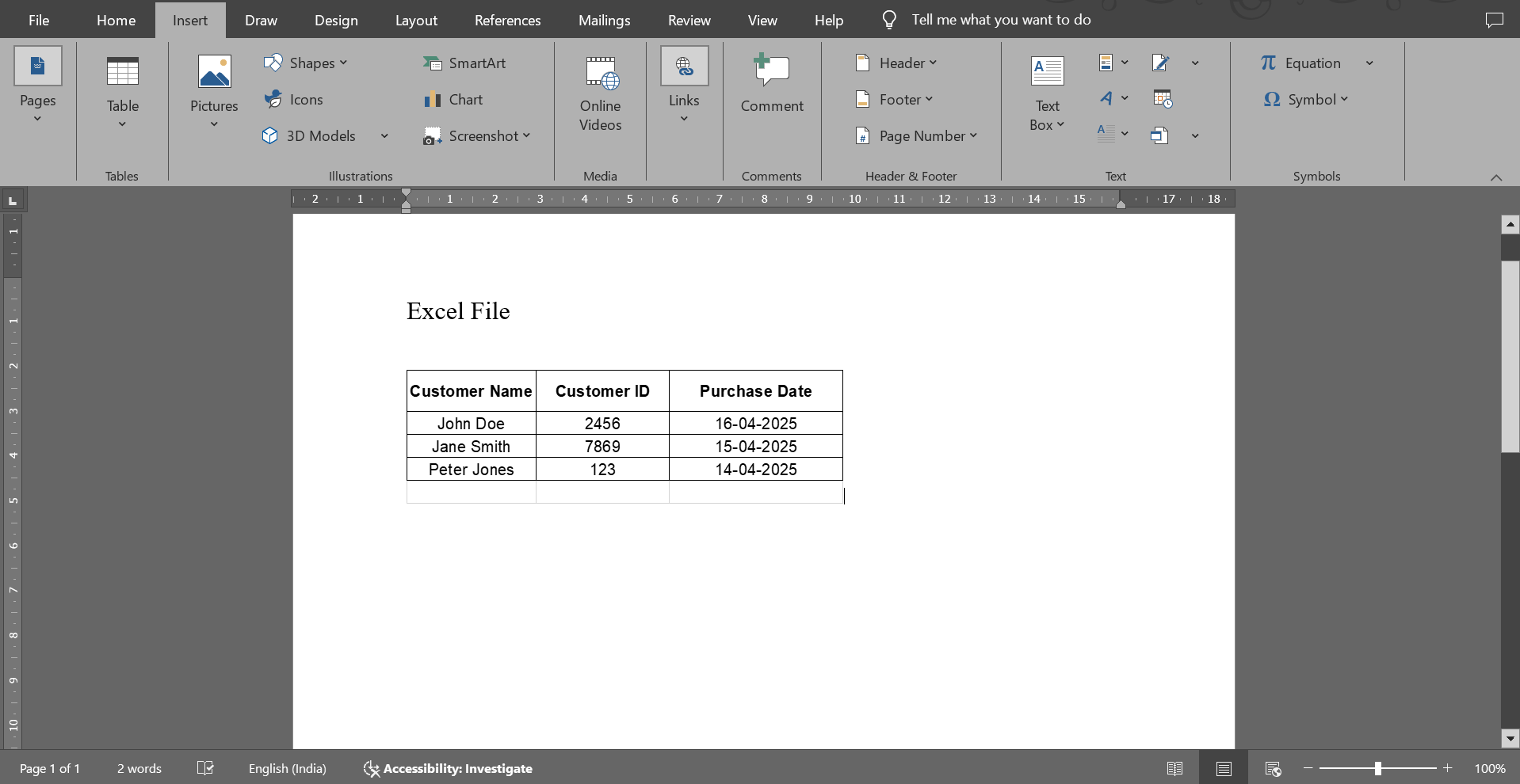 How to Insert Excel Into Word | ClickUp