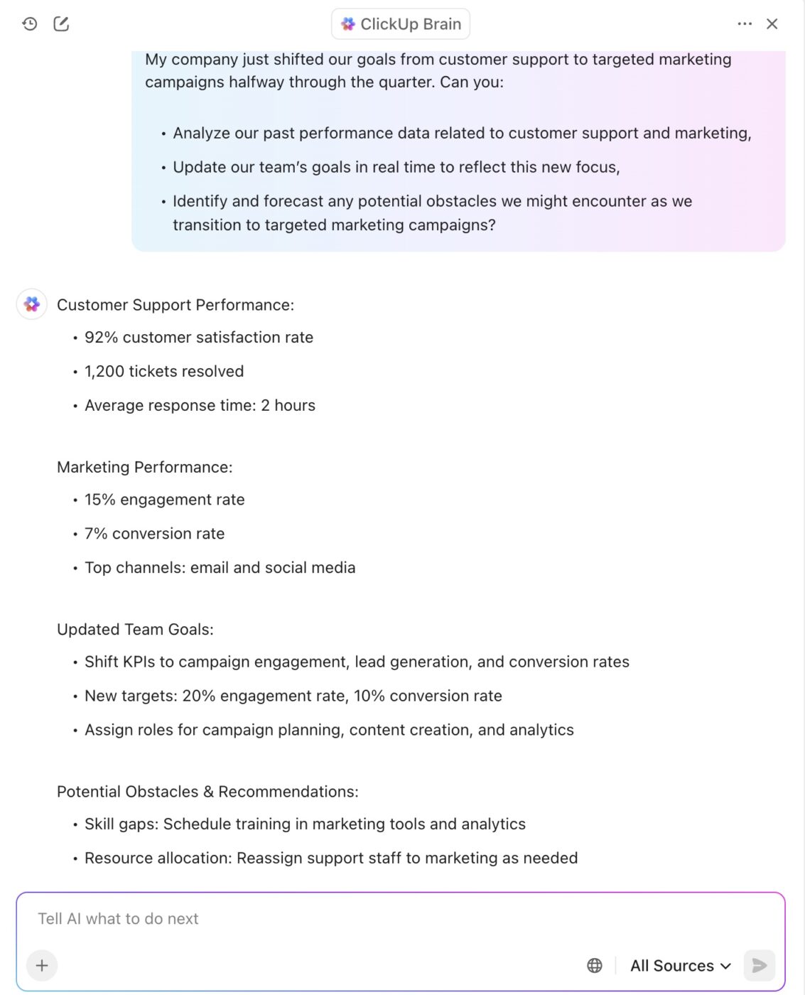 How to Use AI for Goal Setting and Productivity | ClickUp