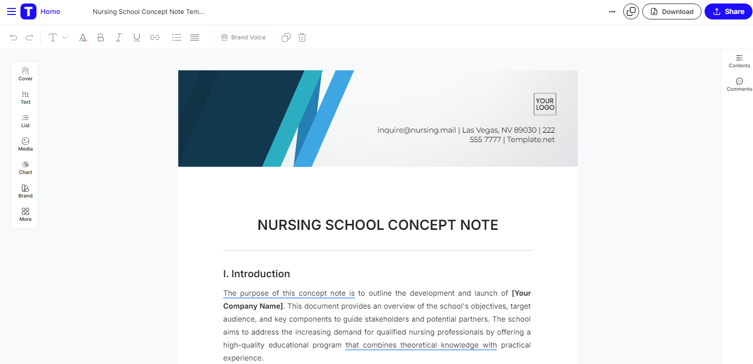 Free Nursing Notes Template for Accurate Patient Documentation