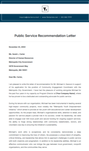 Free Letter of Recommendation Templates for Jobs & More