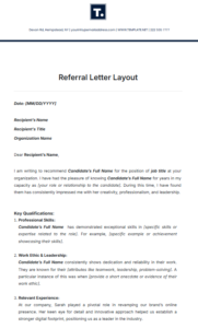 Free Letter of Recommendation Templates for Jobs & More